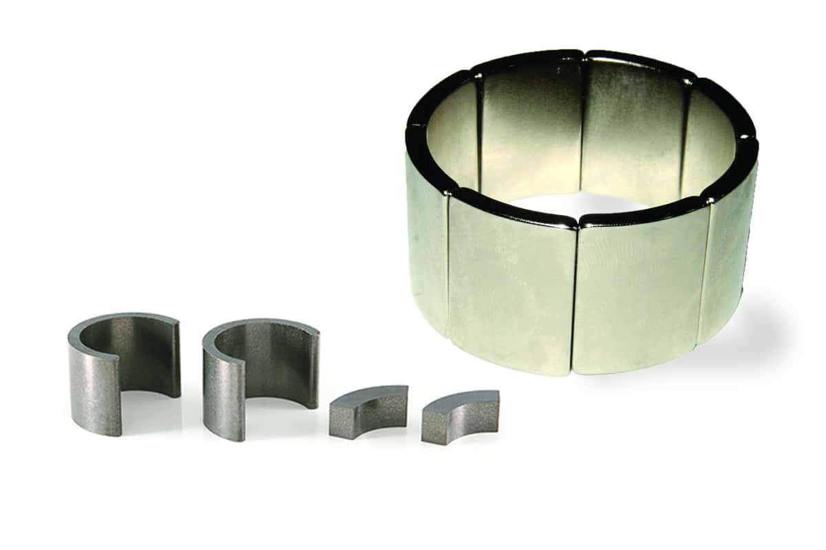 Surface Mounted Arc Magnets - Bunting Magnetics Europe